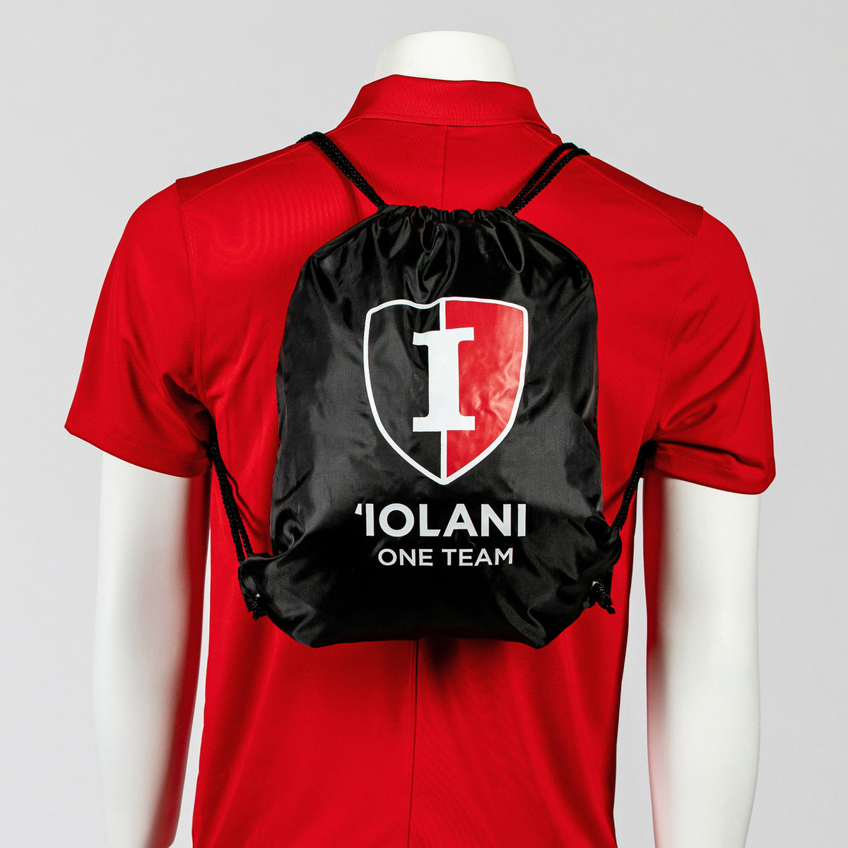 Drawstring Bag SHIELD `Iolani One Team – ‘Iolani School Campus Store